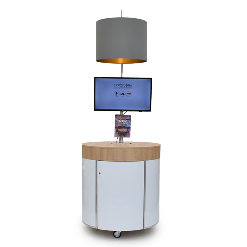 FLEXunit met lampenkap - Beursdecoratie.nl